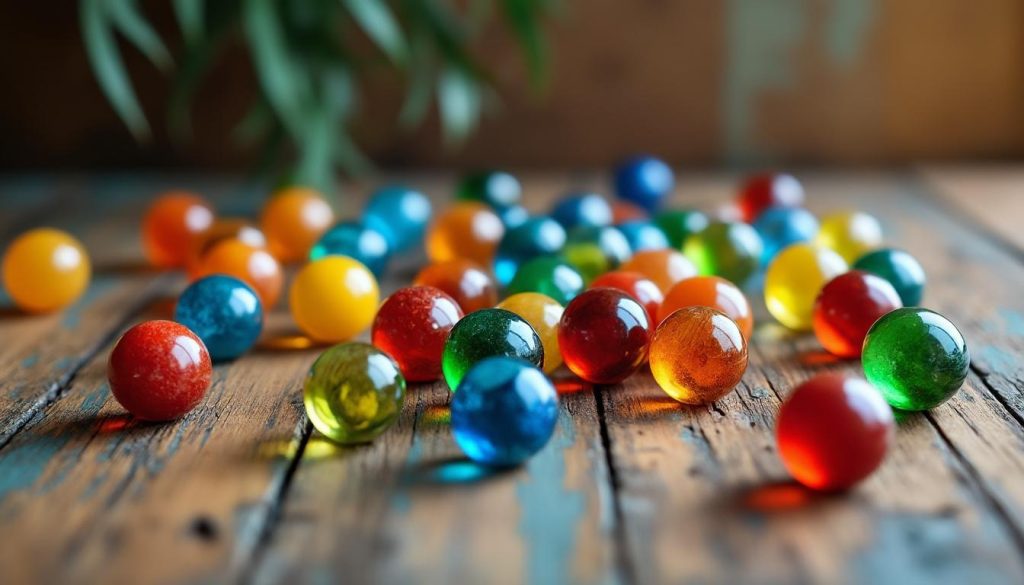 Les jeux de billes, un classique revisité pour les enfants
